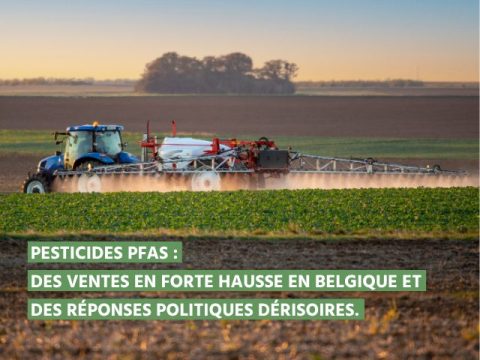 Pesticides PFAS : des ventes en forte hausse en Belgique et des ...